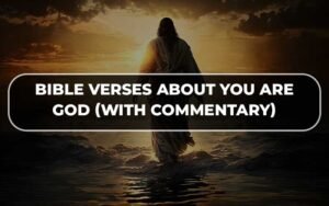 Bible Verses About You Are God (With Commentary) » OUR BIBLE HERITAGE